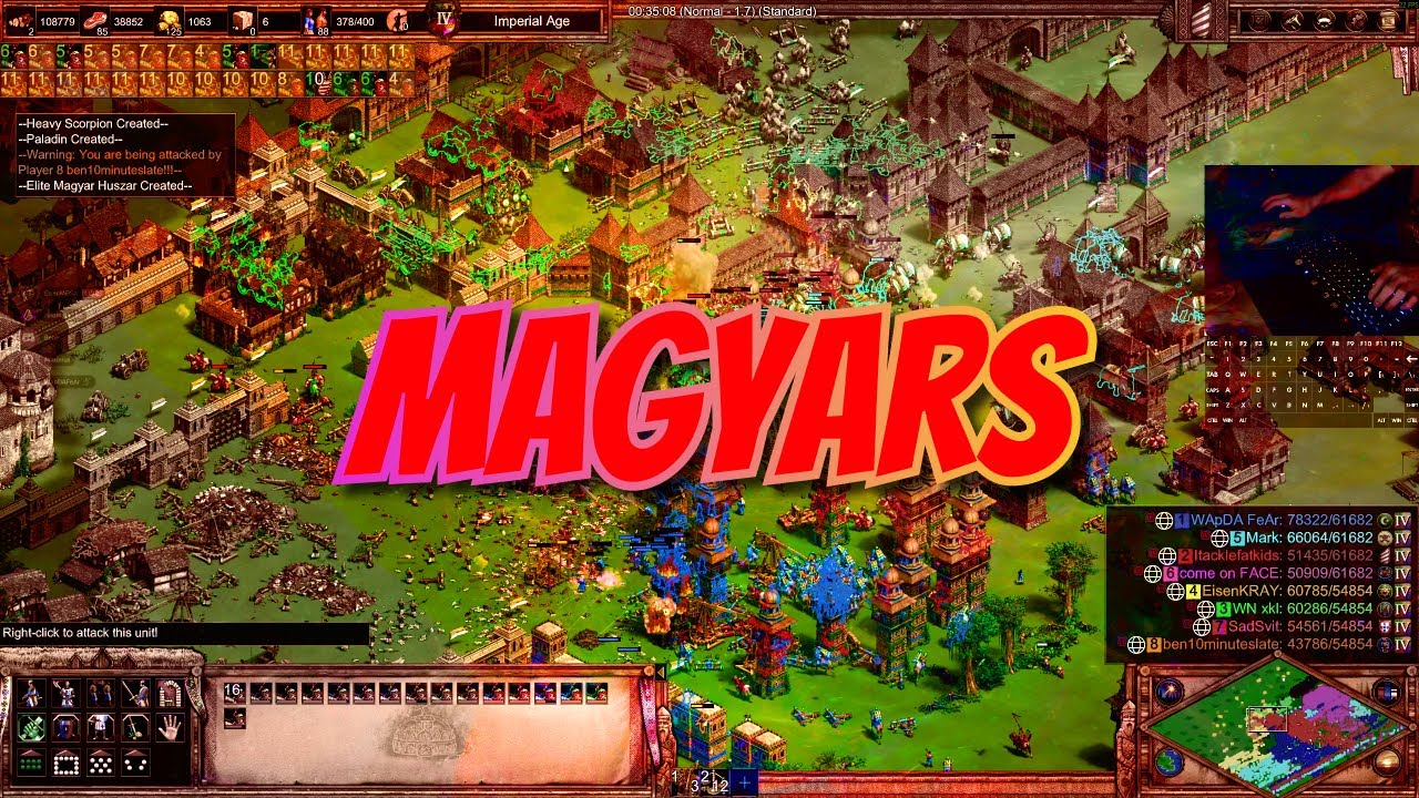MAGYARS pushing middle with WApDA & Mark against ben10, Eisen & WN ...