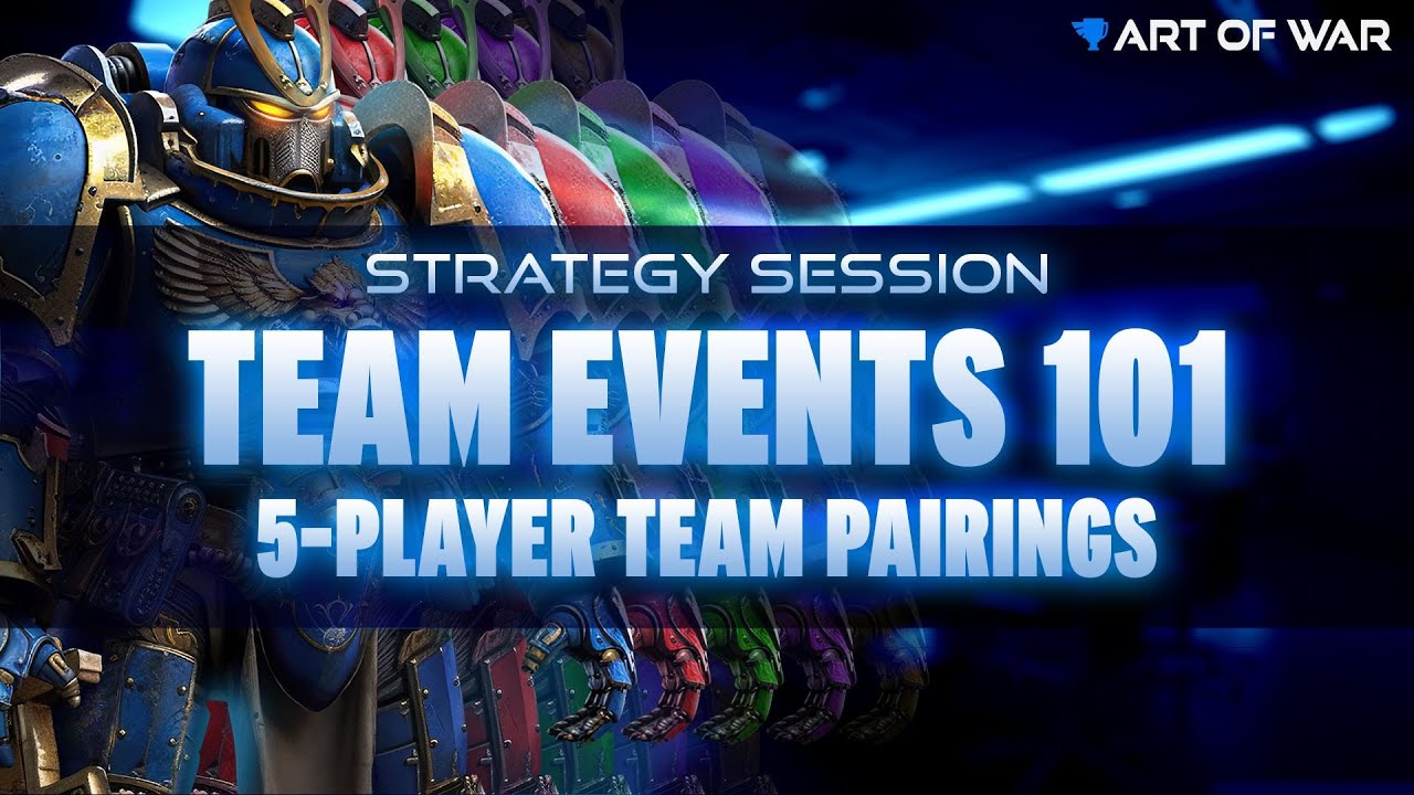 Strategy Session 5-Person Team Pairings - YouTube