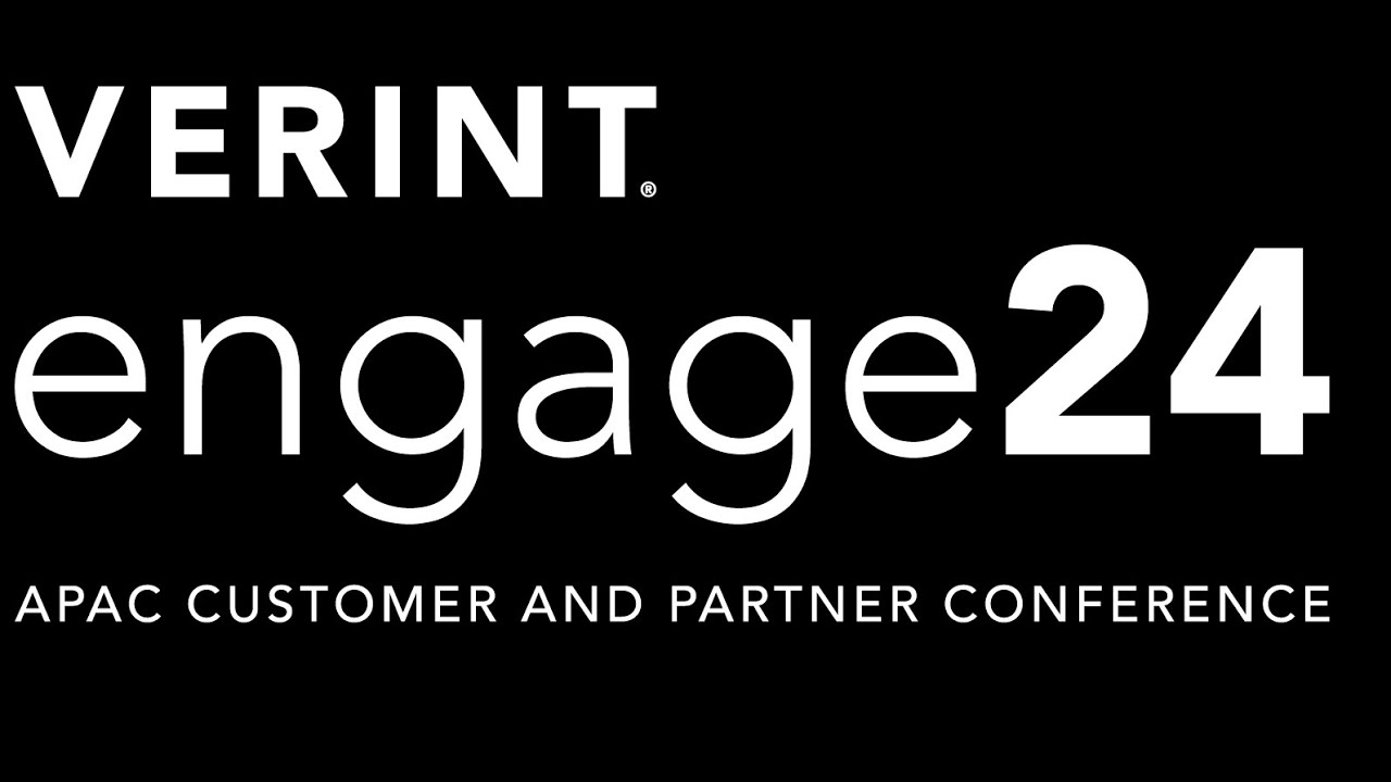 Verint APAC Engage 2024 Highlight Reel - YouTube