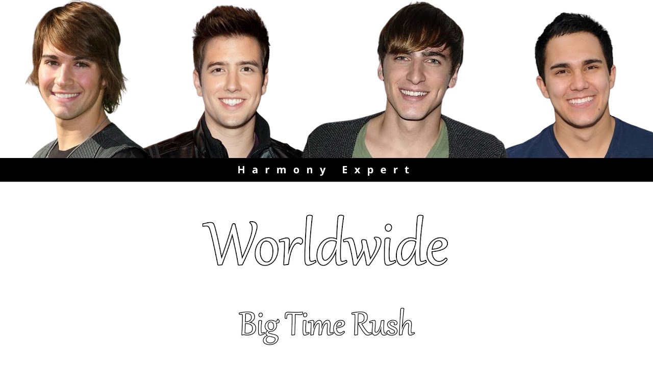 Big Time Rush - Worldwide - Color Coded Lyrics - YouTube