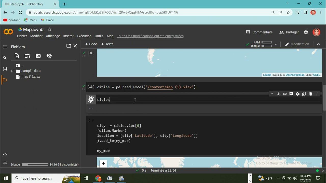 How to make map of Tunisia with Folium using python - YouTube