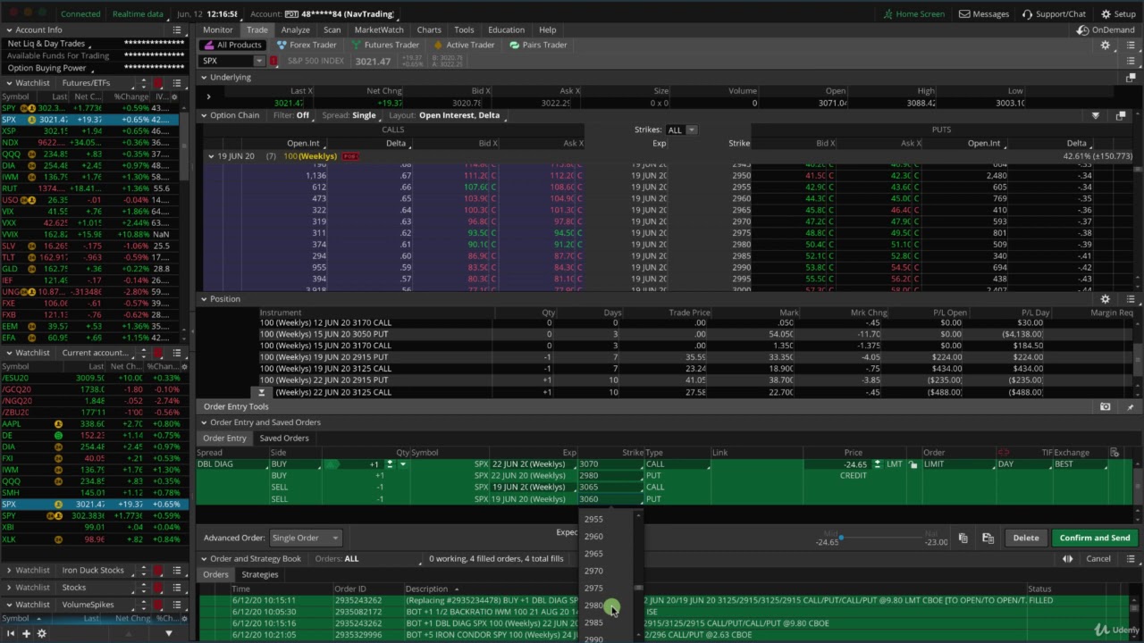 Weekly Double Calendar Alternative Trade Setup Options Trading 2021 #9 ...