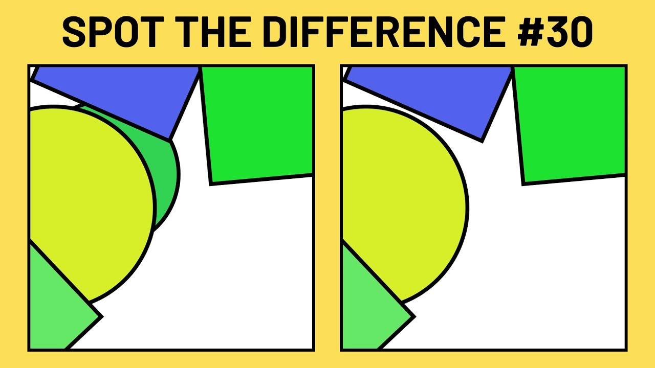 Are you a GENIUS? Find out with this TRICKY puzzle || SPOT THE ...
