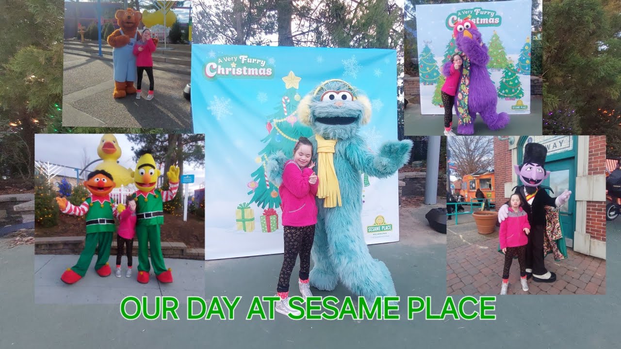 Our Day at Sesame Place | Sesame Street Character Meet & Greet | Sesame ...