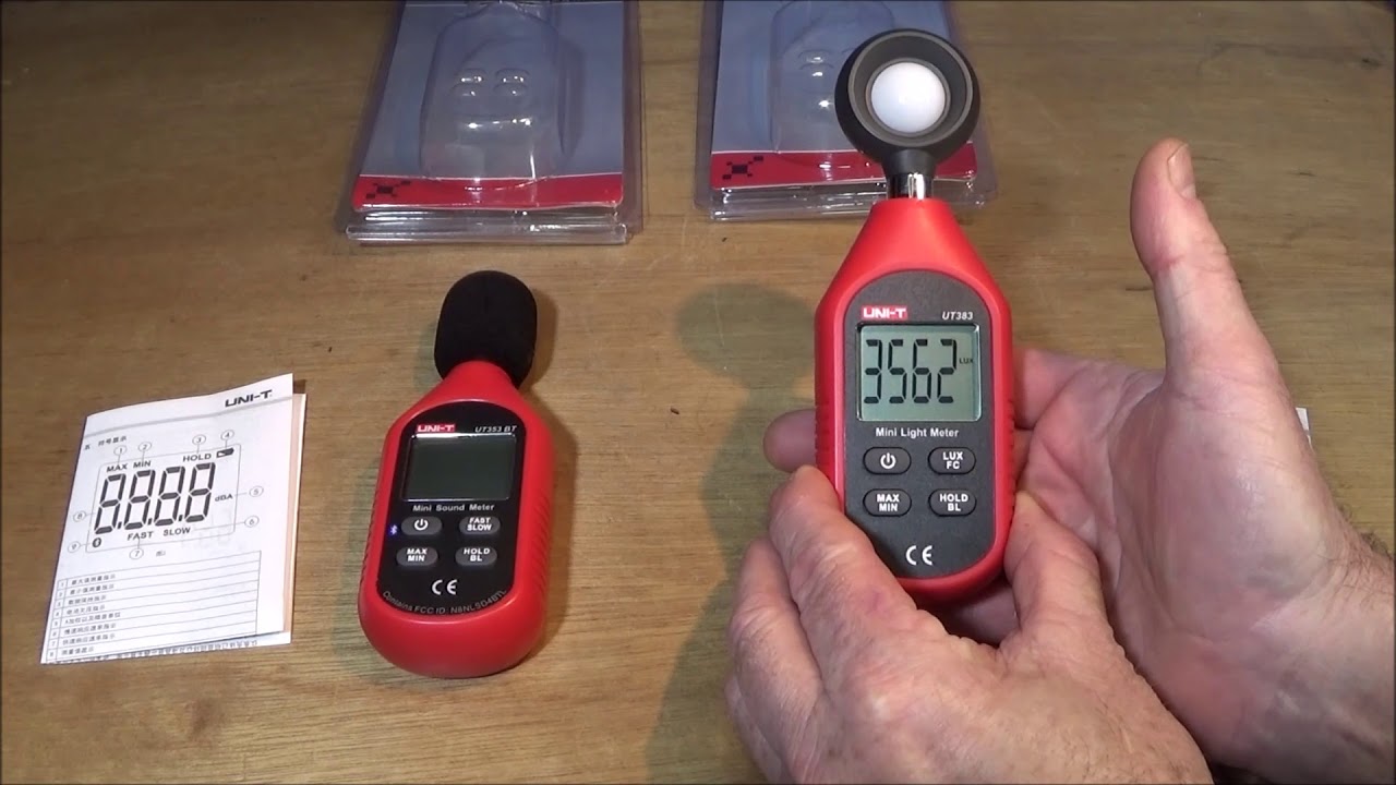 Light & Sound UNI-T Mini Meters For Workshop Or Home - YouTube