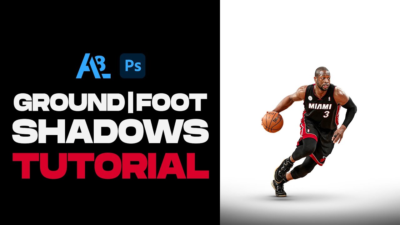 Ground Shadows Tutorial - How to make realistic foot shadows (Photoshop ...