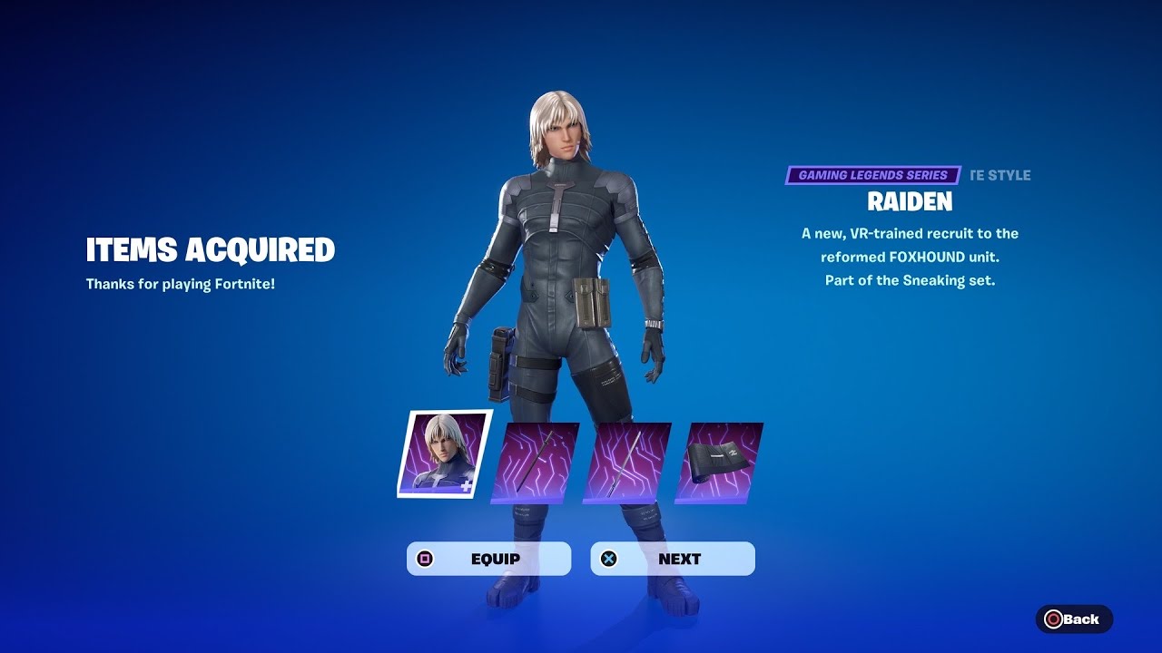 RAIDEN SKIN RELEASE DATE IN FORTNITE ITEM SHOP CHAPTER 5 2024! - YouTube