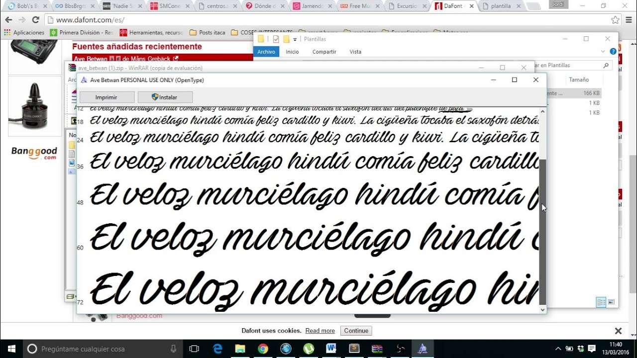 Añadir Tipo de fuentes HTML-CSS - YouTube