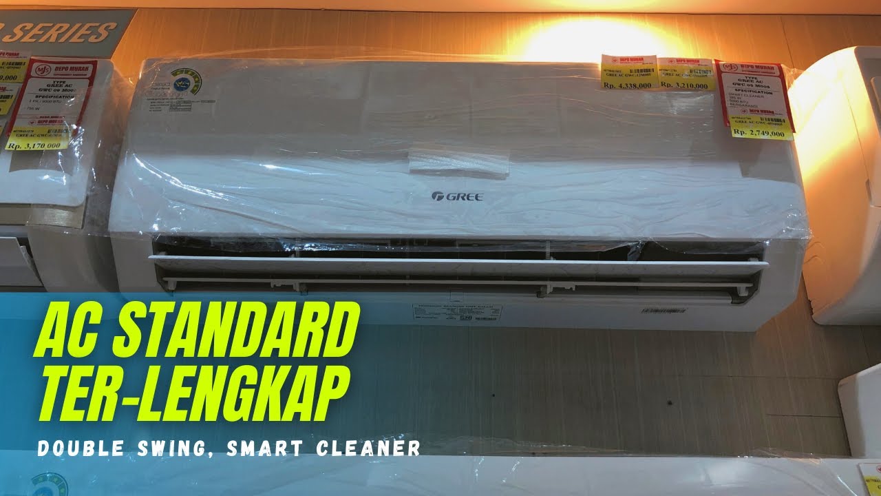 Review AC Gree Standard Series MOO5 - YouTube