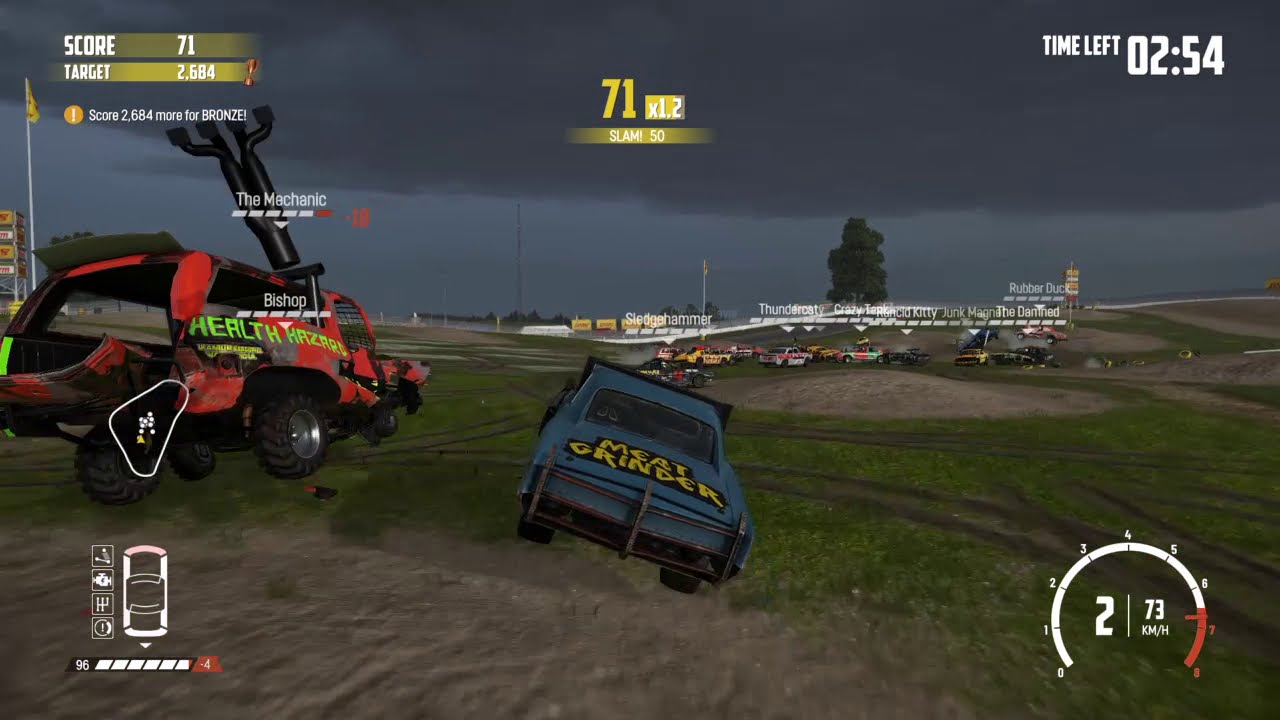 Wreckfest: Season 7 Racing Heroes - Demolition Attack Gold Trophy - YouTube