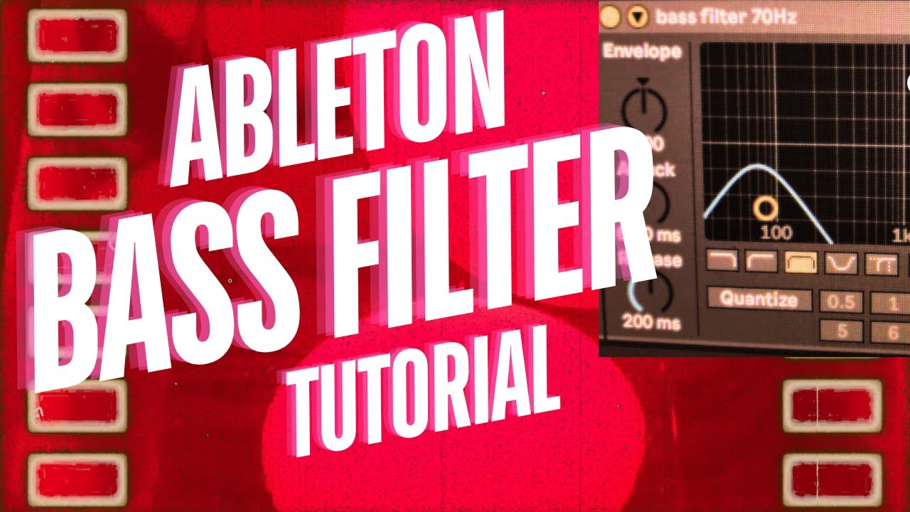 Ableton Tutorial for Filtering Bass & Kick, warping loops - YouTube