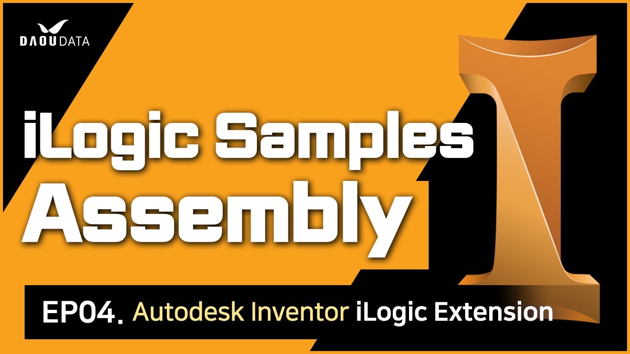 iLogic Samples_Assembly - [인벤터 iLogic Extension #4] - YouTube