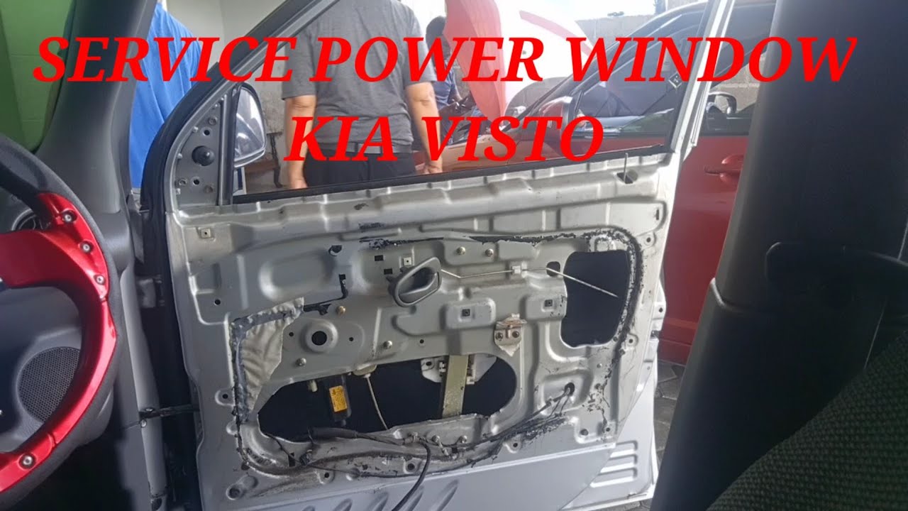 Service power window KIA VISTO || service motor dinamo power window ...