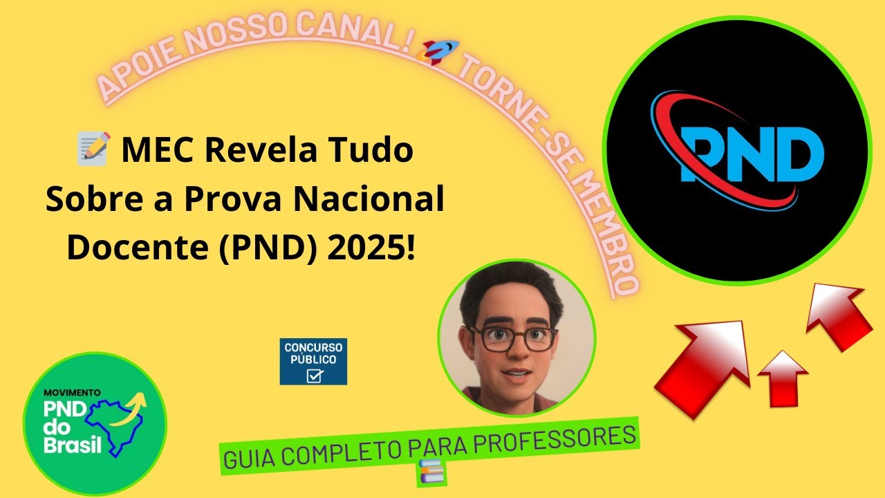 📝 MEC Revela Tudo Sobre a Prova Nacional Docente (PND) 2025! | Guia ...