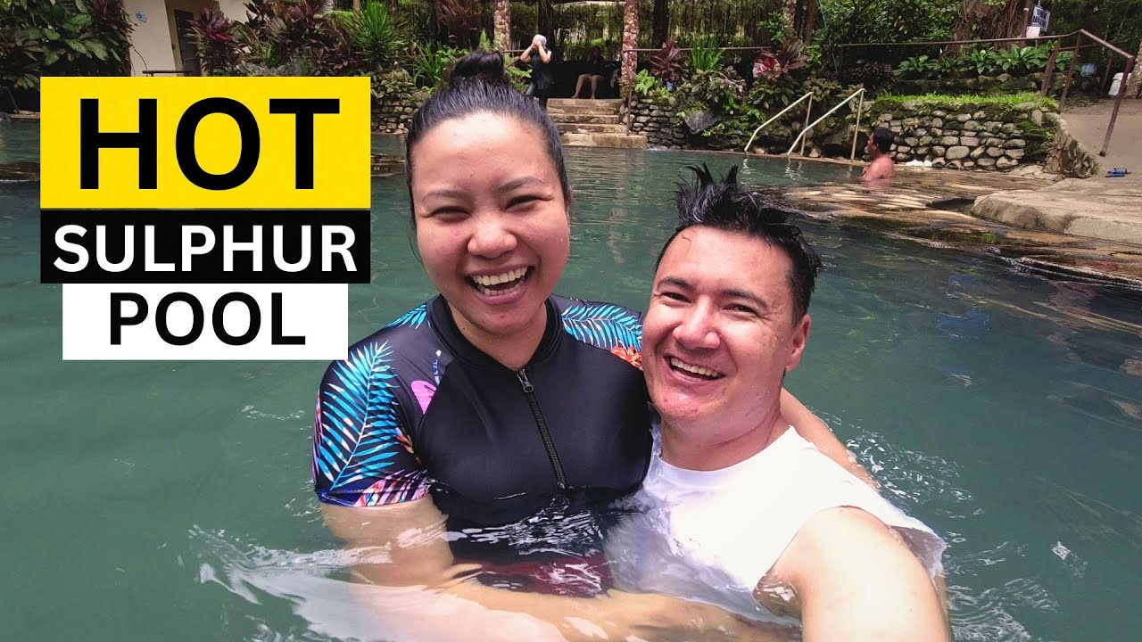 We Swim in a Hot Sulphur Spring at Mambukal, in the Philippines! - YouTube