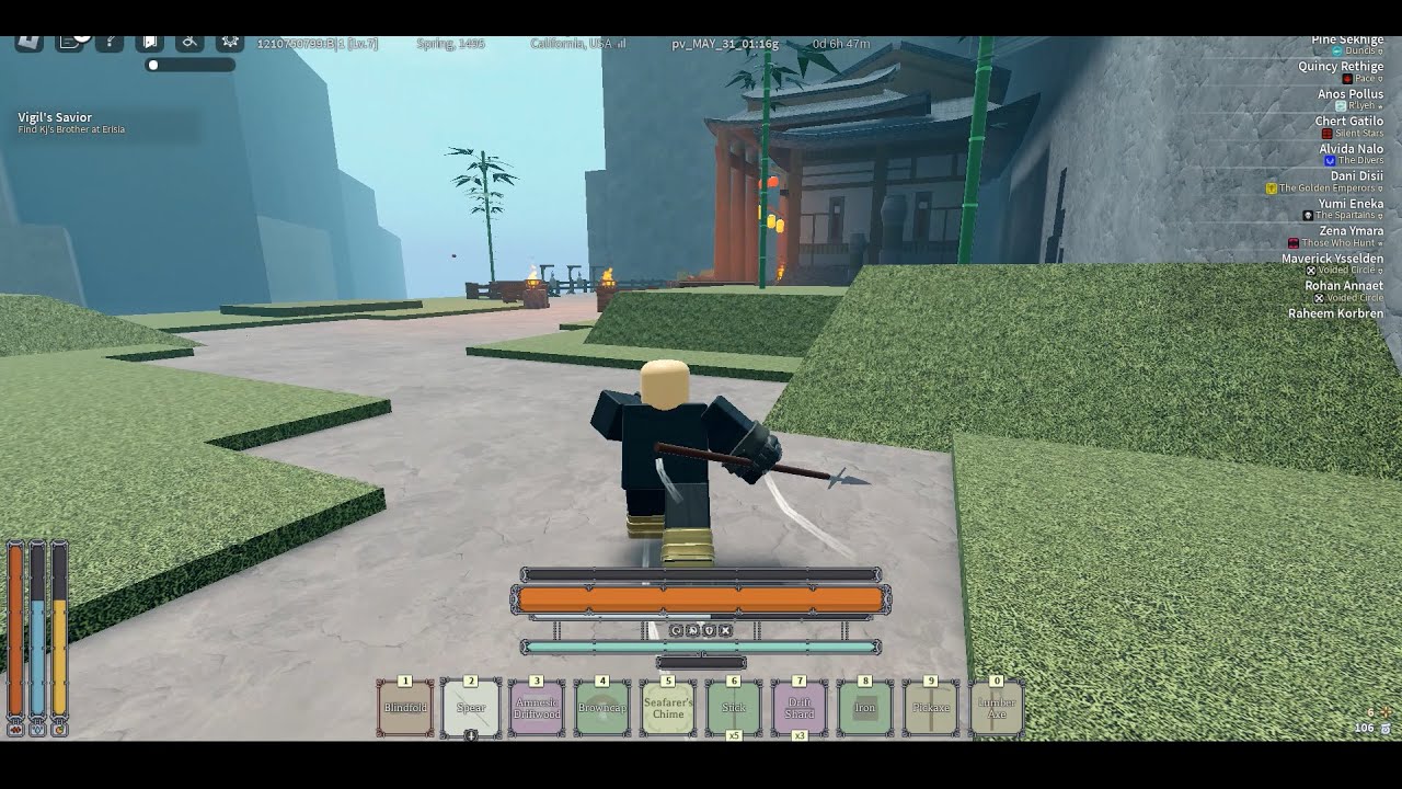 Killing And Looting Enemies - [Roblox Game ; Deepwoken] - YouTube