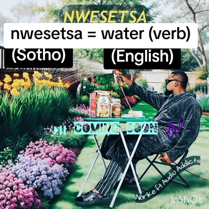 nwesetsa = water (verb)(from Sotho language to English language) - YouTube
