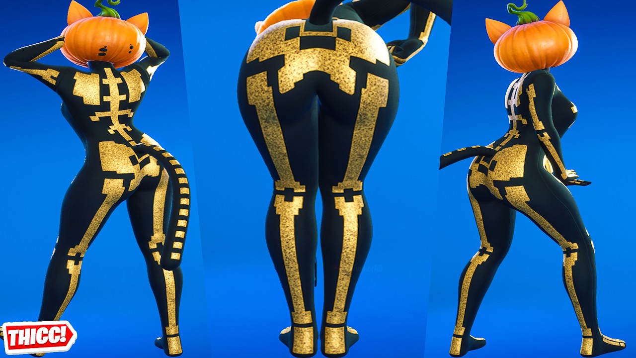 Fortnite Spice Skin Showcase Thicc 🍑😍 Top Tiktok Dances & Emotes 😘 Hot ...