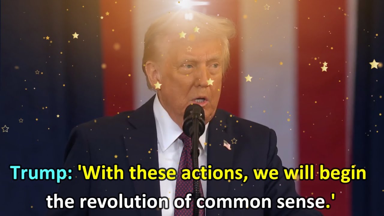 America is back! The "revolution" of common sense - YouTube