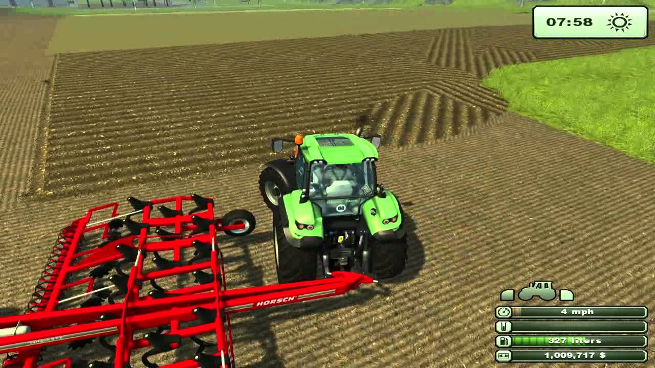 FARM SIMULATOR 2013 editing a map removing trees and making fields ...