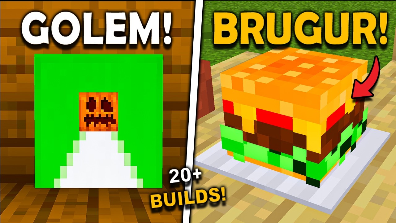 Minecraft: 20+ SECRET Build Hacks & Ideas! You Should Know! - YouTube
