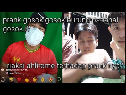 Prank omi pura ii gosok burung tapi sebenarnya gosok...?!  prank ome tv malaysia