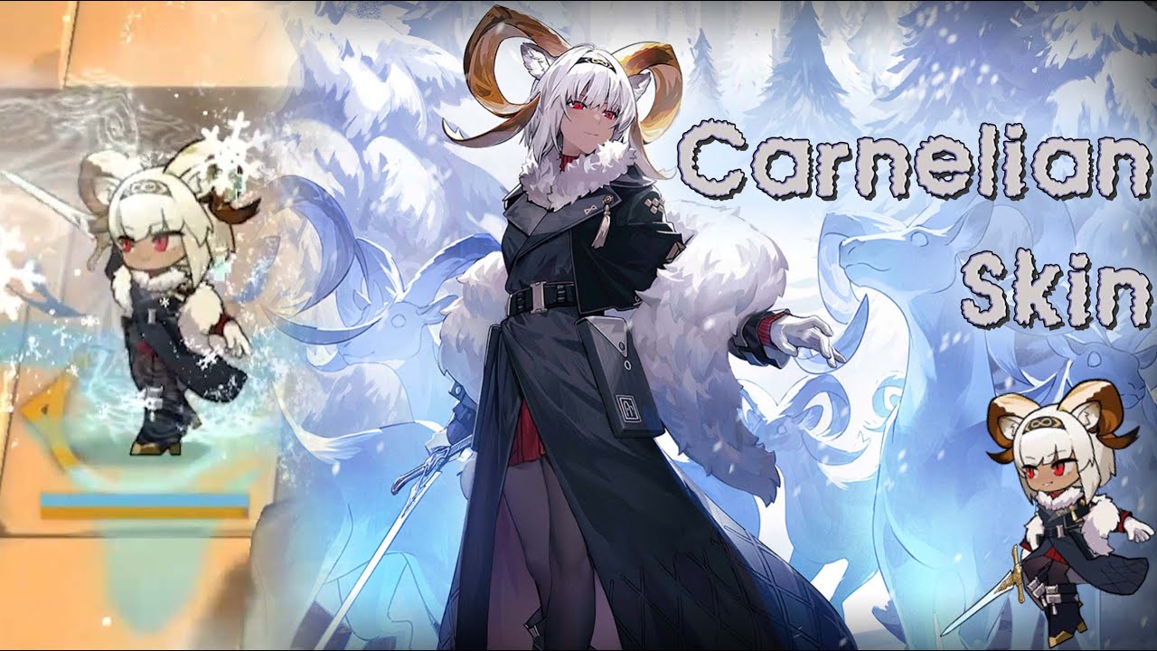 [Arknights] Carnelian Skin - YouTube