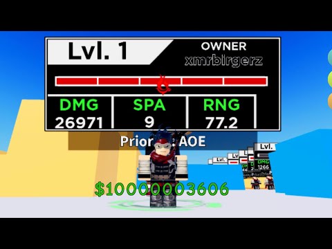 ASTD ANTI HERO SHOWCASE | All Star Tower Defense - YouTube