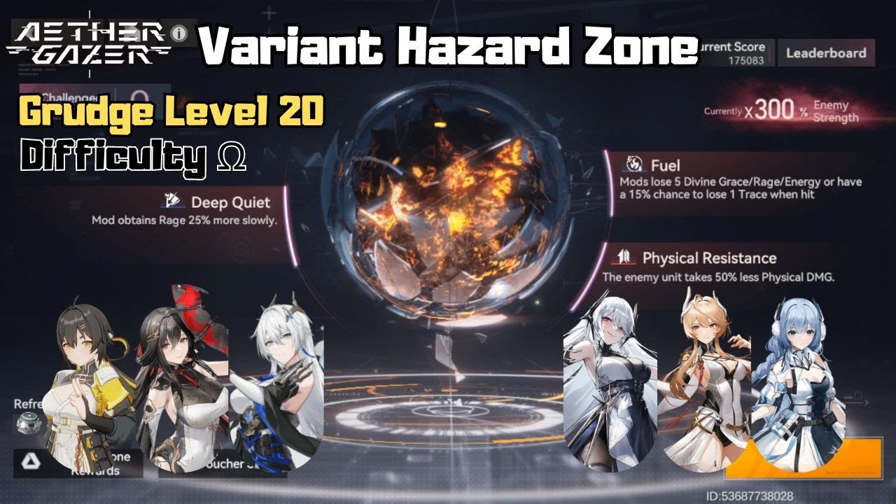 [Aether Gazer] Variant Hazard Zone - Deep Quite, Fuel, and Physical ...