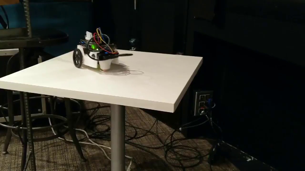 JetBot Fell off a table - YouTube