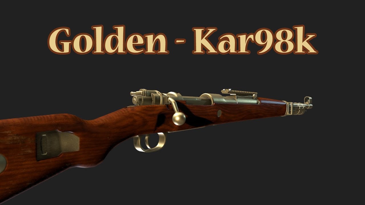 GOLD PLATE - KAR98K - YouTube