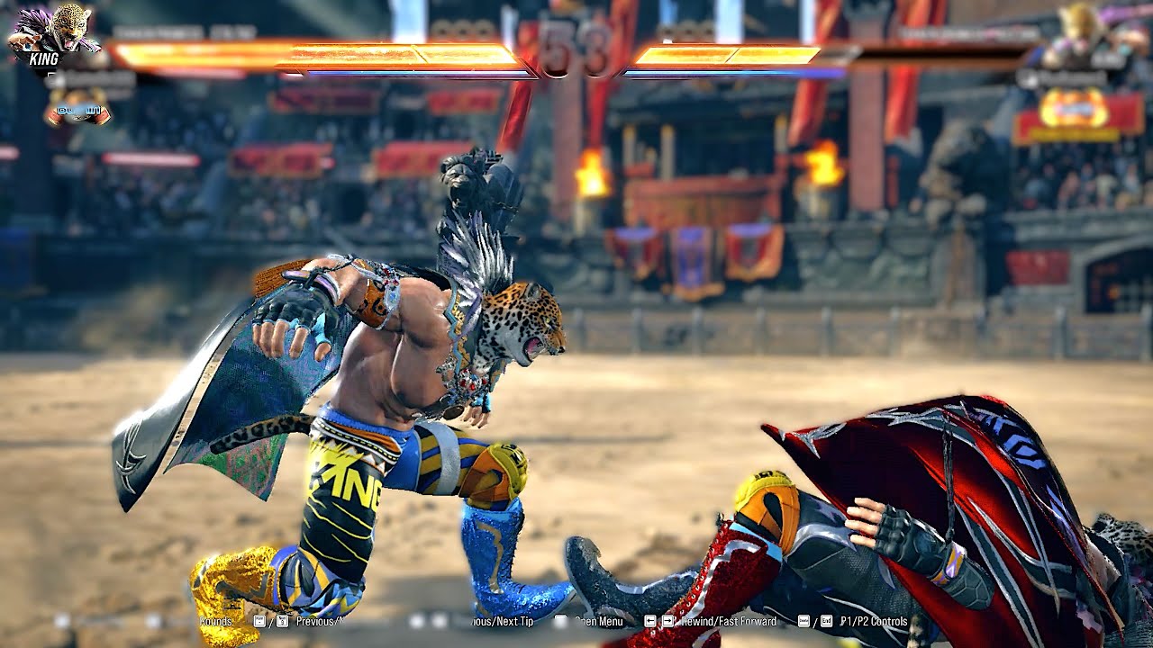 Tekken 8 - King Stays Aggressive Vs 430K Prowess King Player - YouTube