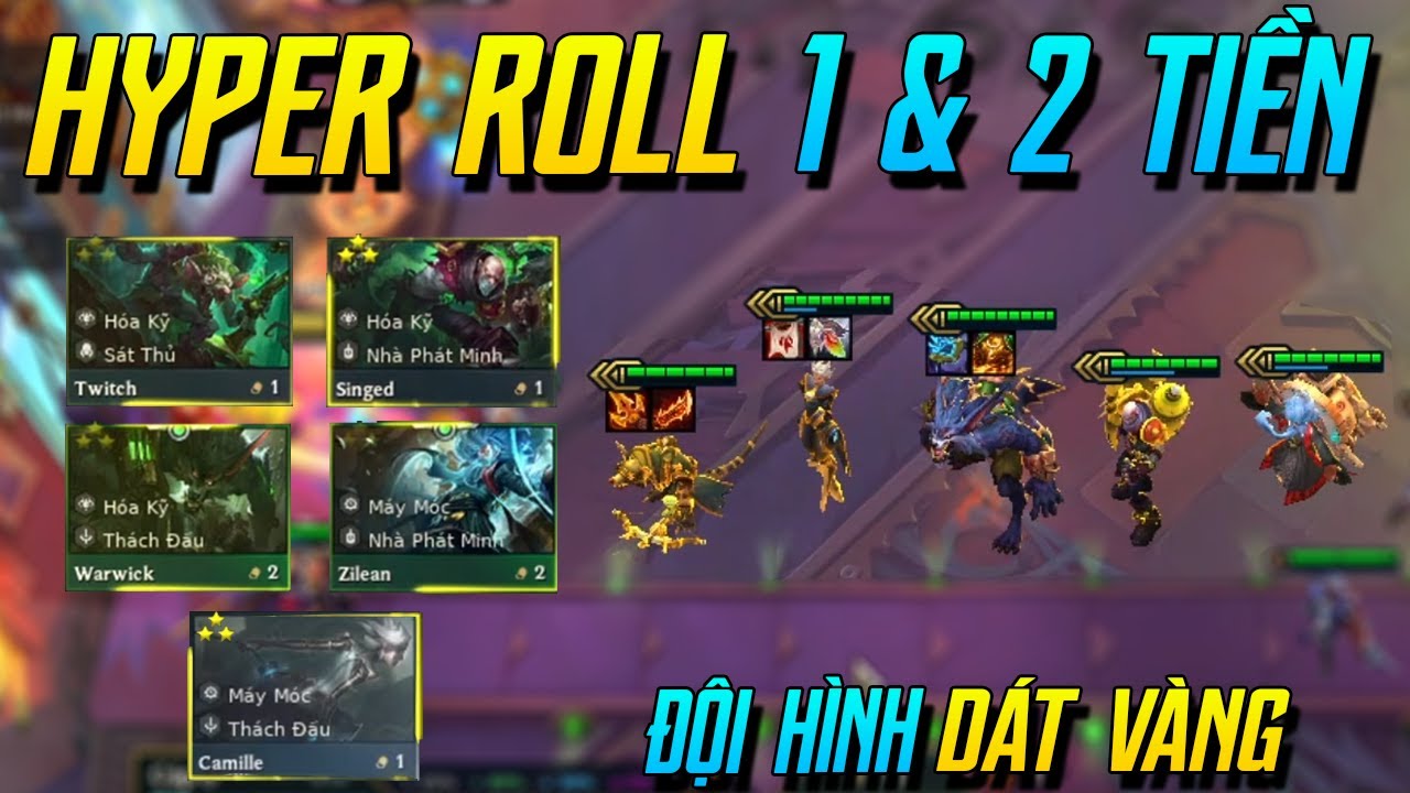 (ĐTCL) BÀI "RUỒI" HYPER ROLL MÙA 6 TƯỞNG KO MẠNH MÀ MẠNH KO TƯỞNG! 5 ...