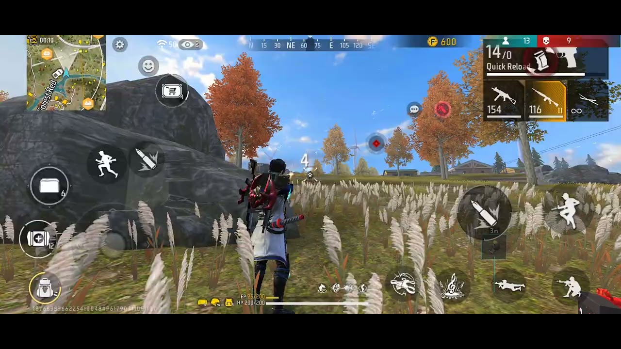 My second 🆔 battle royale game play 😊#freefire - YouTube