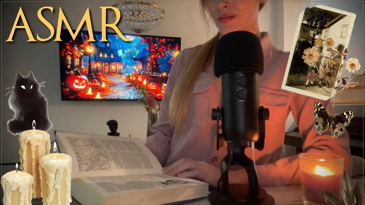 ASMR español significado de los sueños 📜🤎🕯 lectura susurrada para ...