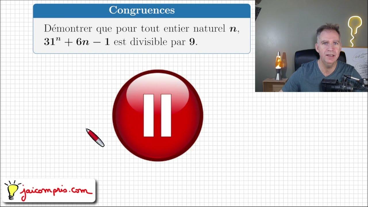 Congruence Puissance Montrer 31 n 6n 1 Divisible Par 9 Difficile congruence-puissance-montrer-31-n-6n-1-divisible-par-9-difficile