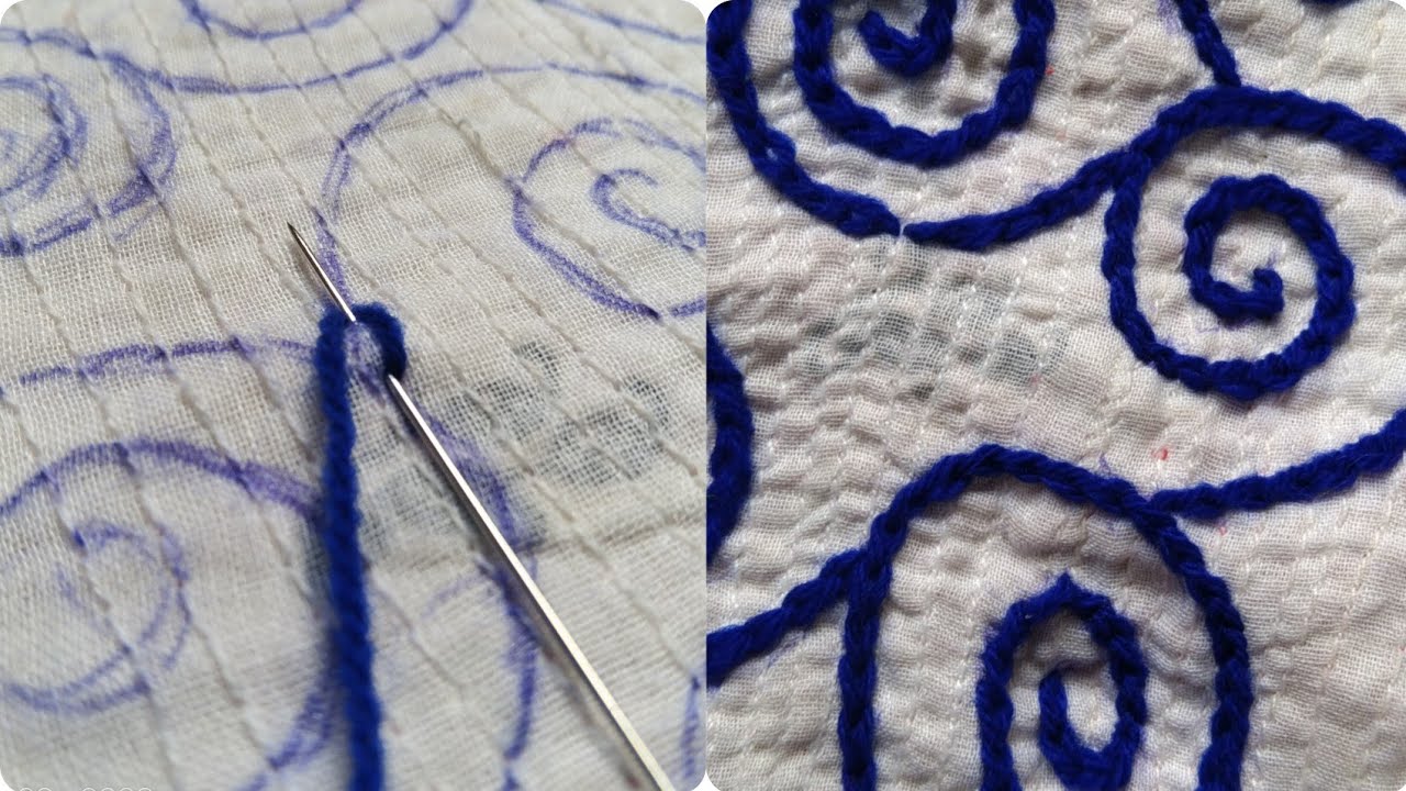 #noksi_katar_dijain #unique hand embrodary kethar design#simple noksi ...