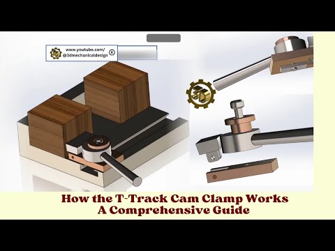 ⚡ How the T-Track Cam Clamp Works: A Comprehensive Guide, #solidworks