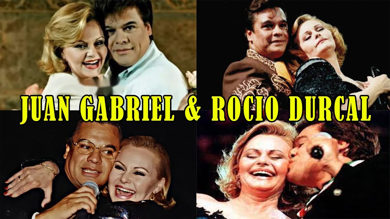 Juan Gabriel y Rocio Durcal Romanticas Musica Inmortales Mix - Exitos ...