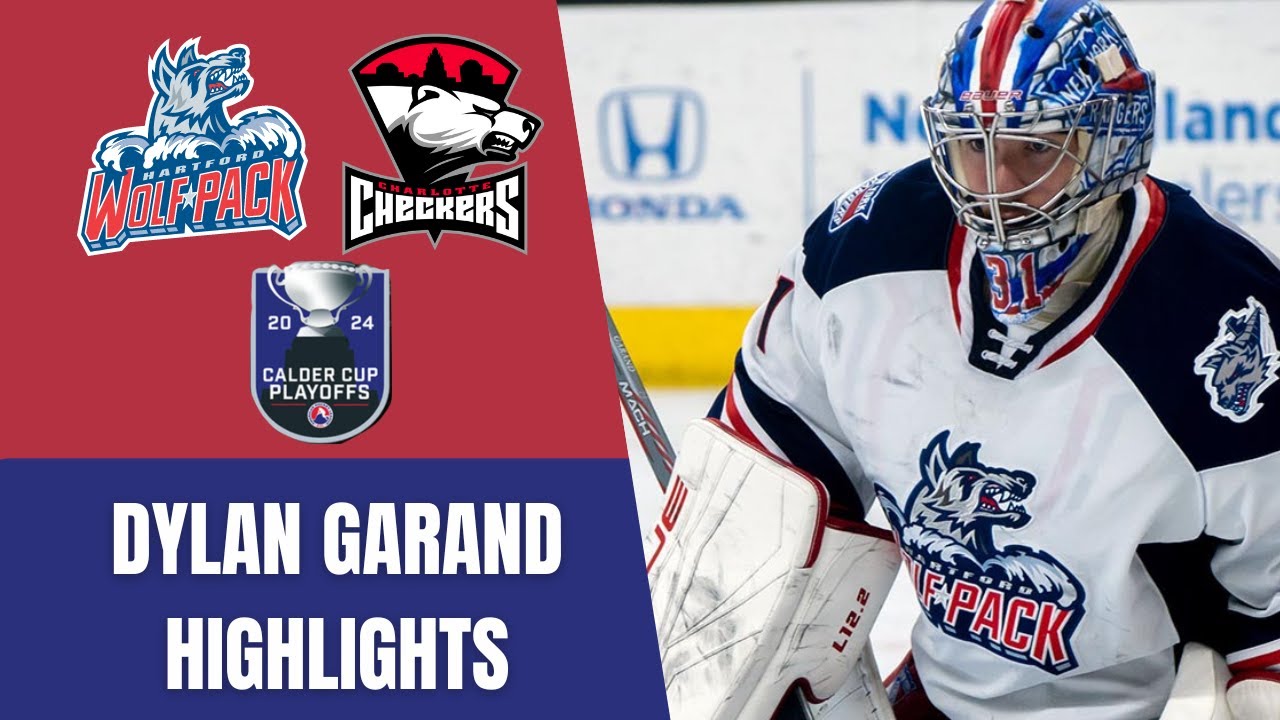 UNBELIEVABLE SAVES | Dylan Garand Dominates in AHL Playoffs! - YouTube