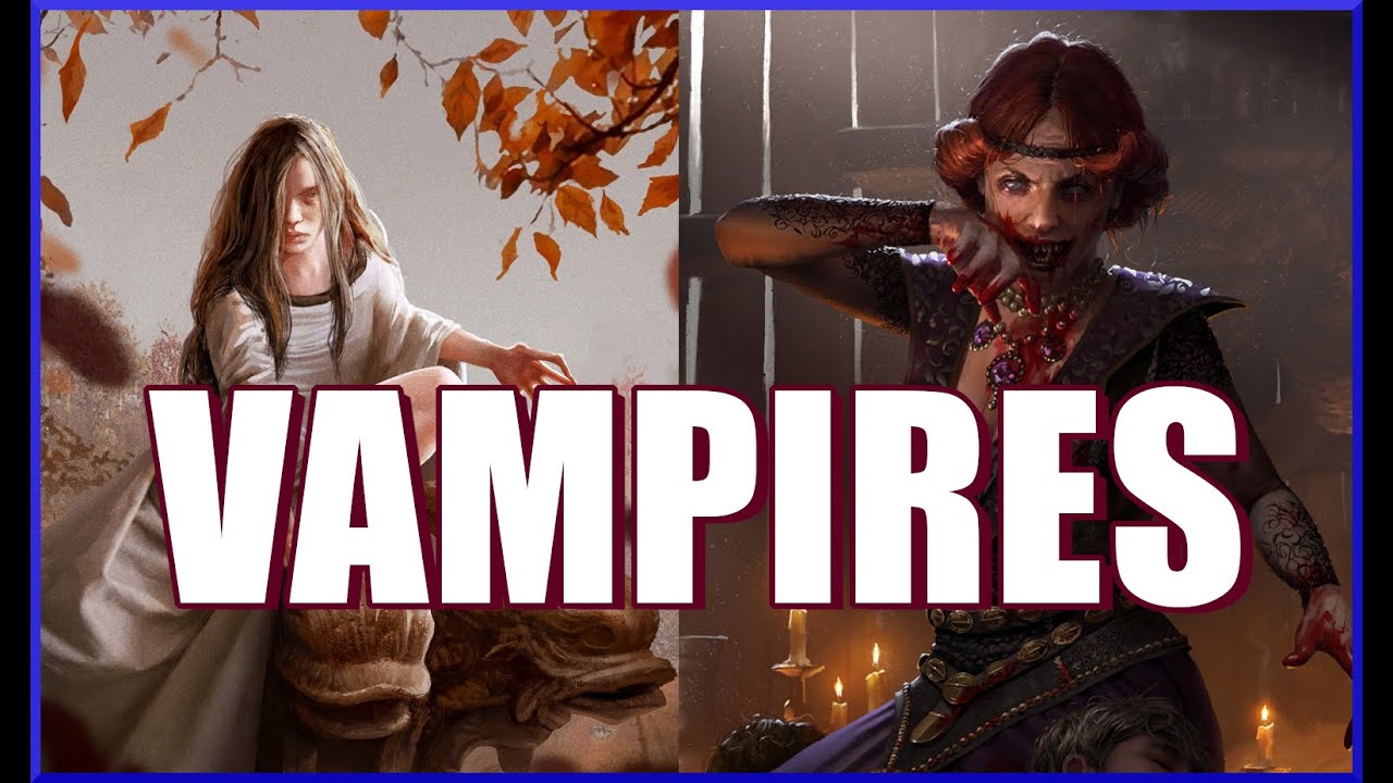 VAMPIRES, WHAT ARE THEY MADE OF? | Gwent Blood Scent deck - YouTube