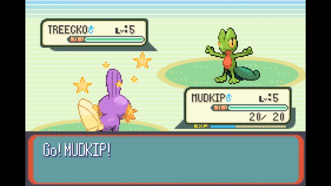 [LIVE] Shiny Mudkip after 4,232 SRs in Pokemon Ruby - YouTube