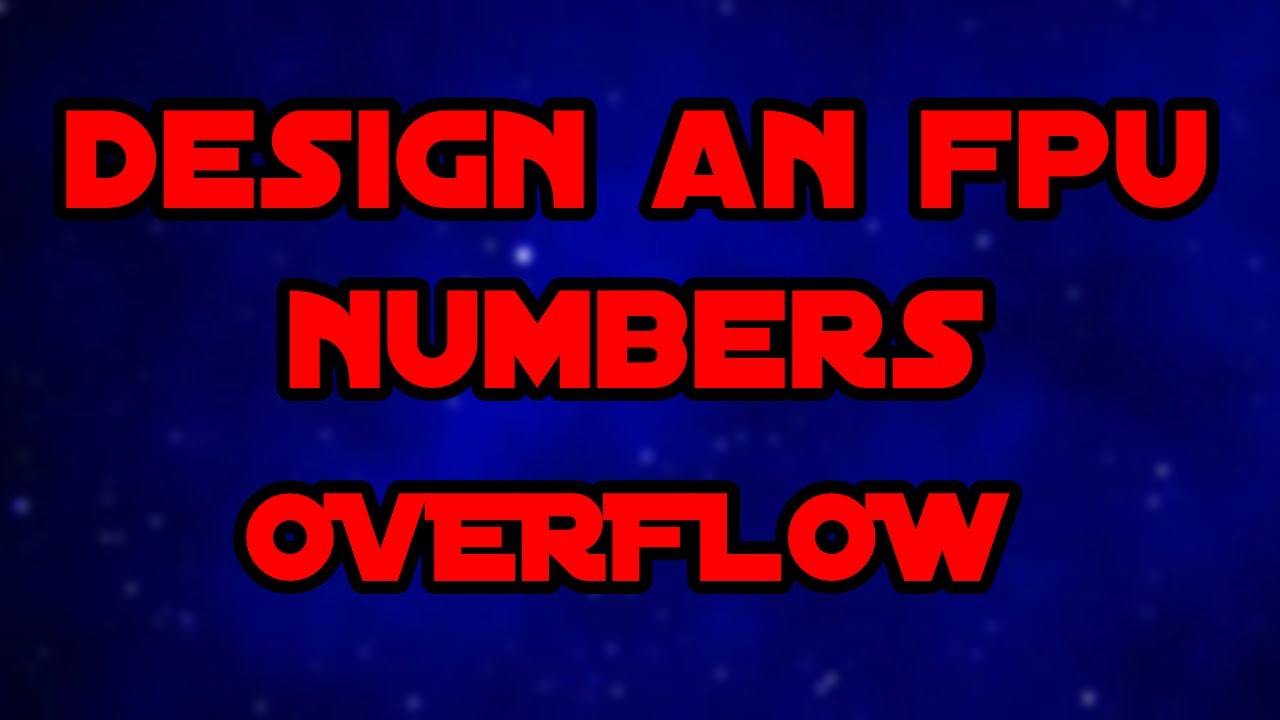 Largest Floating Point Number And Overflow To Infinity YouTube Largest Floating Point Number And Overflow To Infinity YouTube