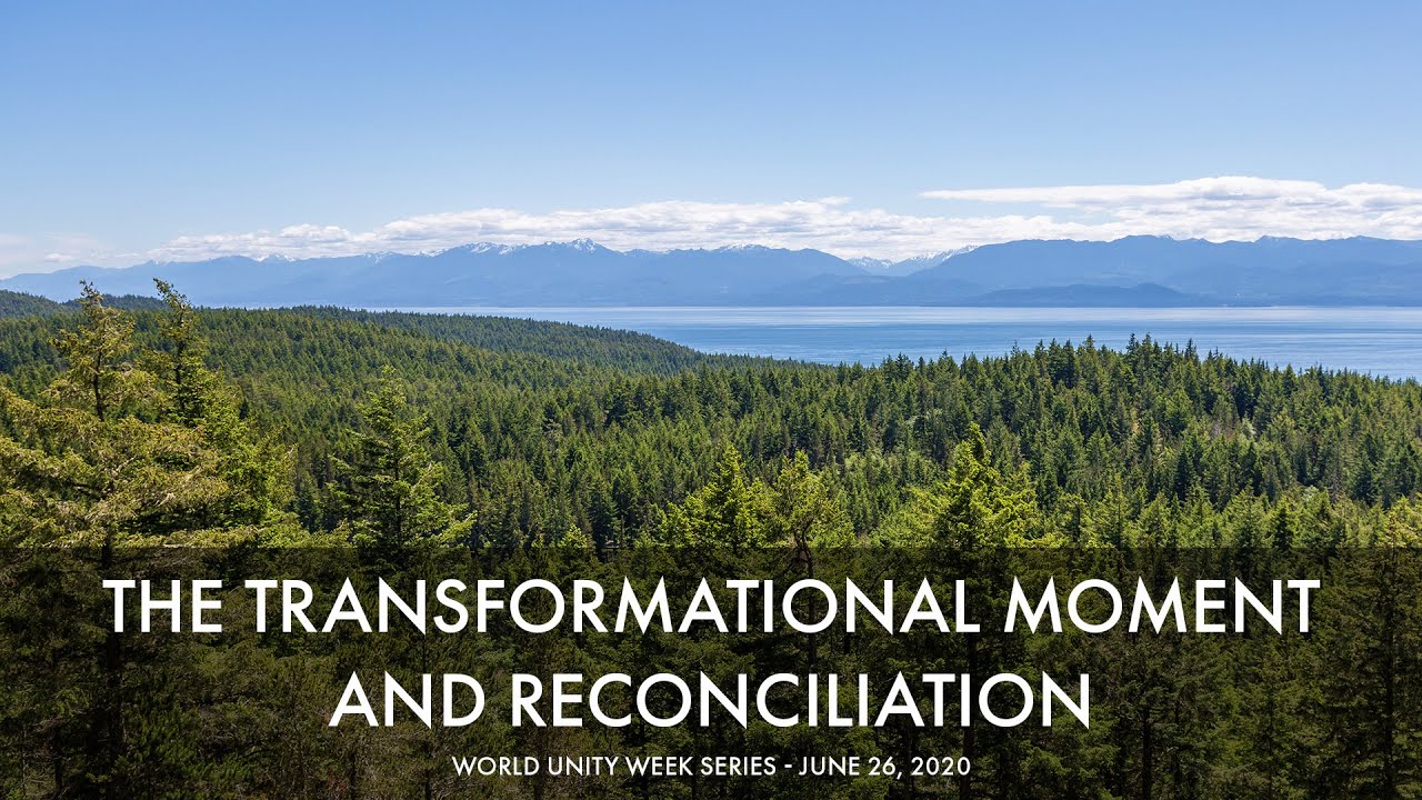 The Transformational Moment and Reconciliation - YouTube