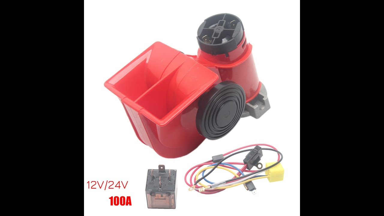 Universal Car air horn Pump integration truck boat pressure horn Sound ...