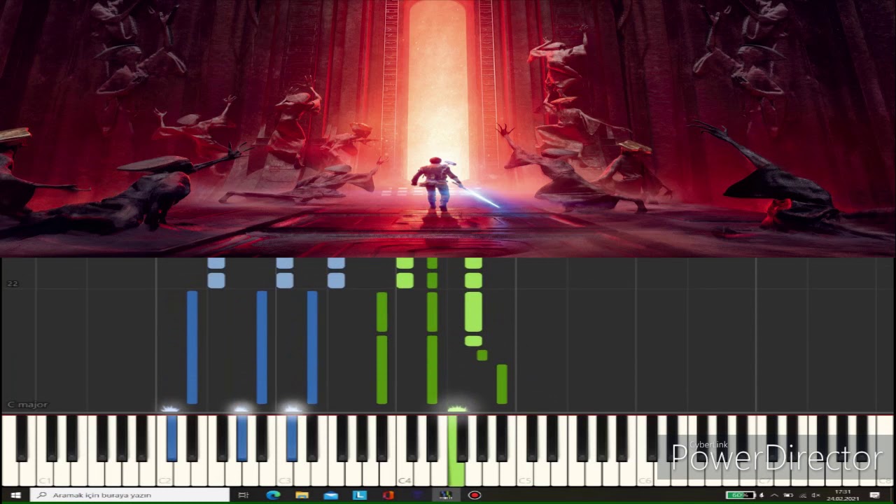 Jedi Fallen Order Main Theme Piano - YouTube