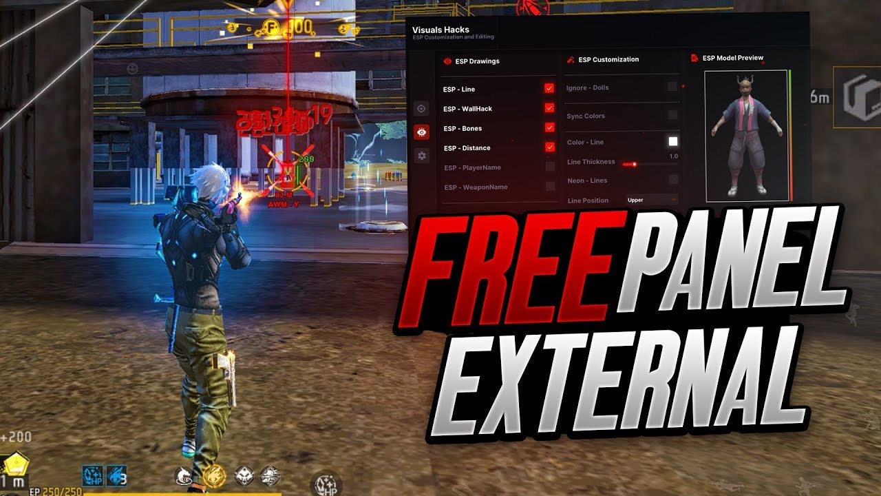 FREE PANEL PC GRATIS OB46 WALLHACK | SPEED | SNIPER LIFETIME FREE FIRE ...