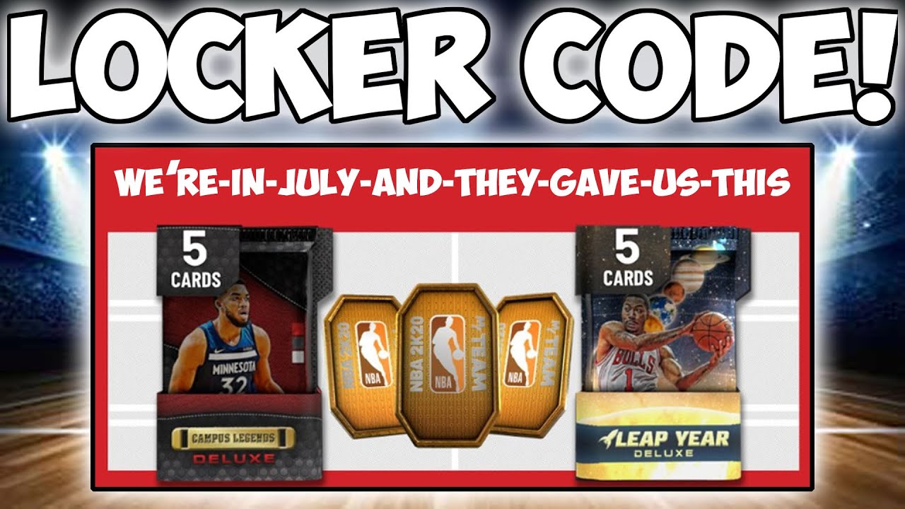 NEW LOCKER CODE! CAMPUS LEGENDS, LEAP YEAR, & TOKENS! | NBA 2K20 ...