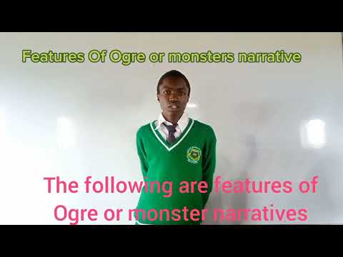 Definition of Ogre /monster narrative, Example and Features. - YouTube