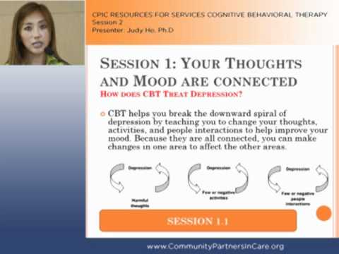 Webinar: Cognitive Behavioral Therapy - Session 2a - YouTube